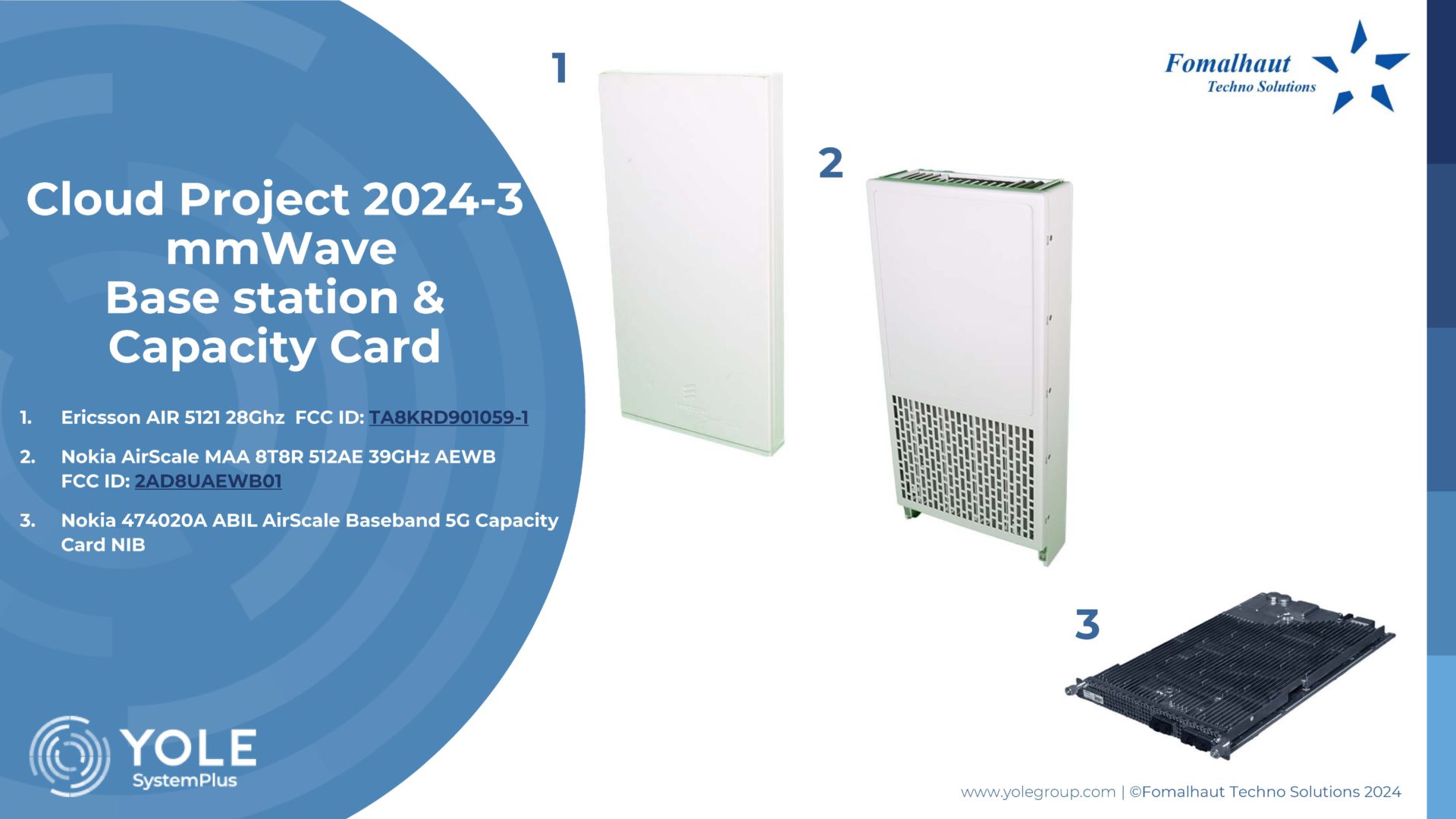 Cloud Project 2024-3rd mmW Base Station - Fomalhaut Techno Solutions